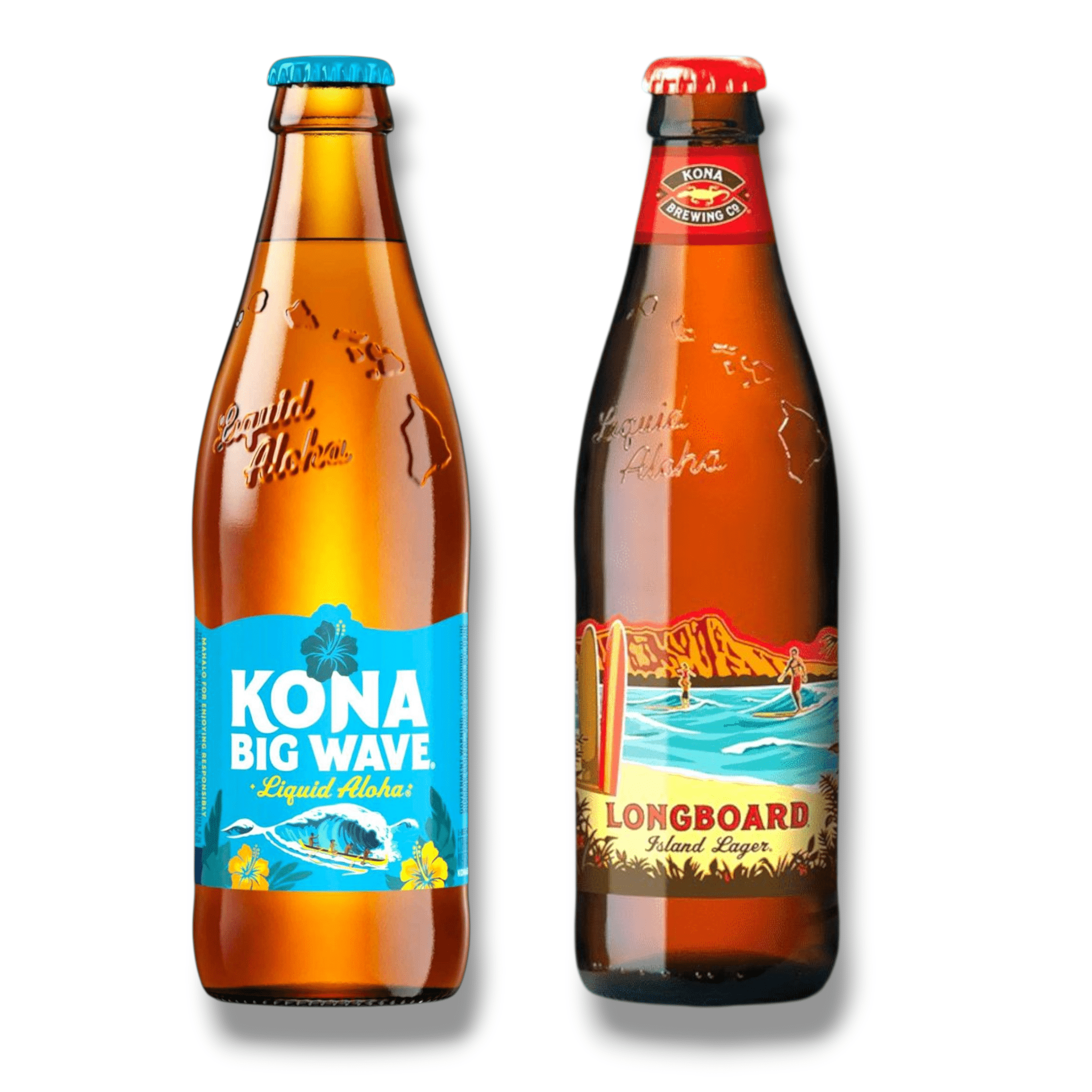 Kona Bierset – Longboard Lager & Big Wave Golden Ale | Haus der Biere ...