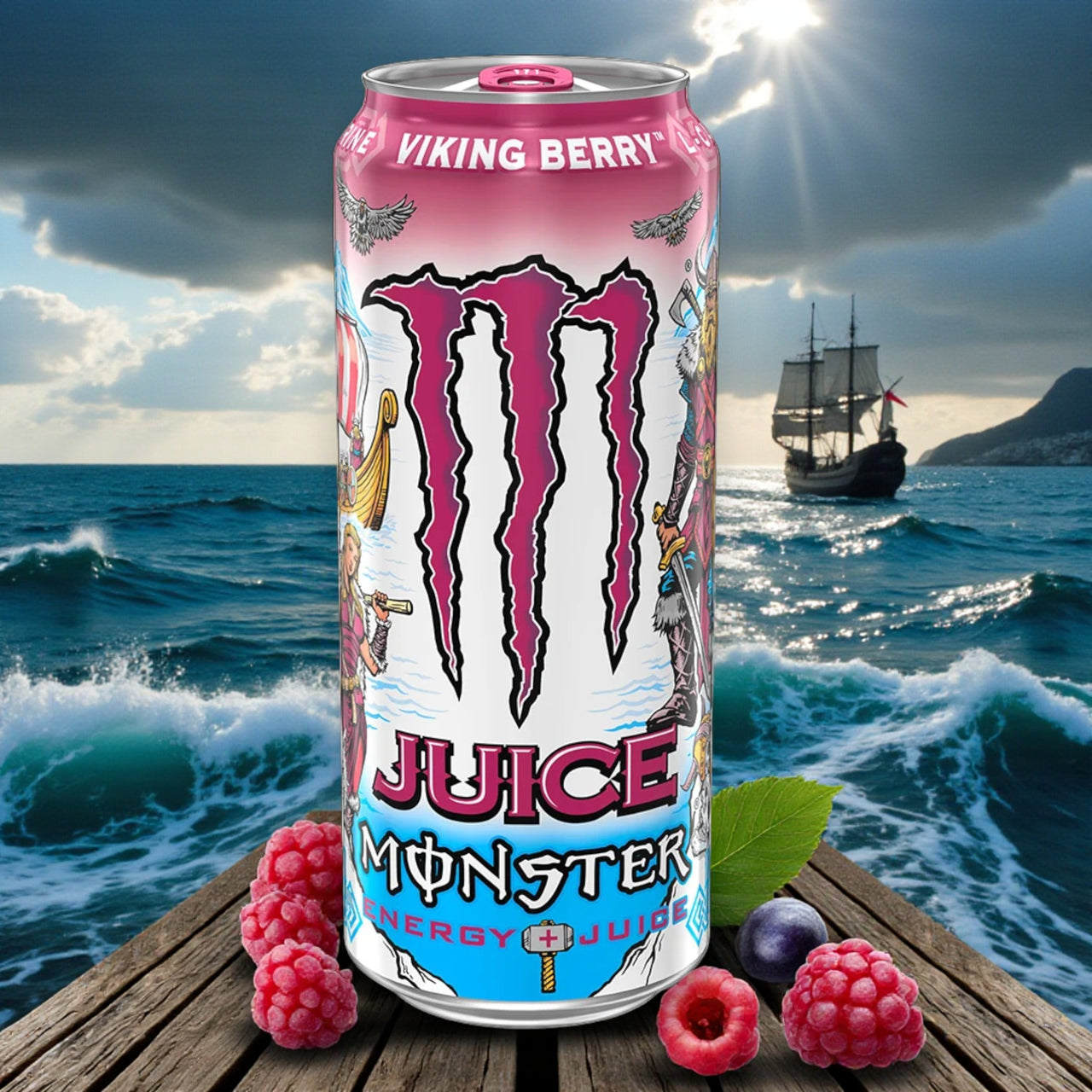Monster Energy Juice Viking Berry 473 ml – USA Import – Haus der Biere ...