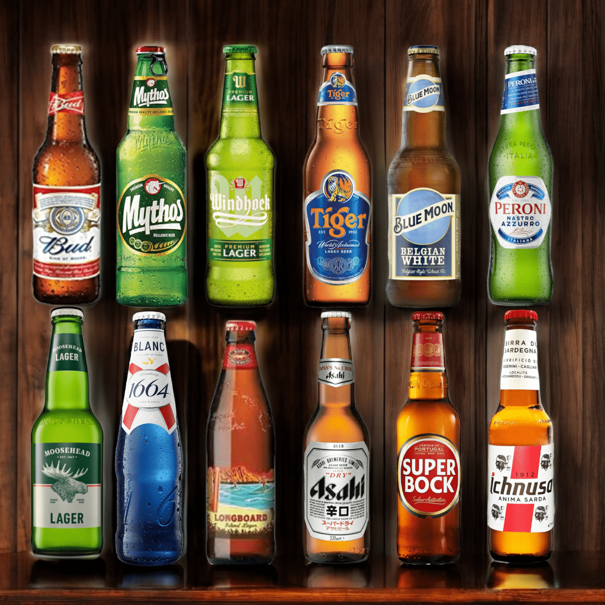 12 internationale Biere – Vielfältiges Bierwelt-Mixpaket | Haus der ...