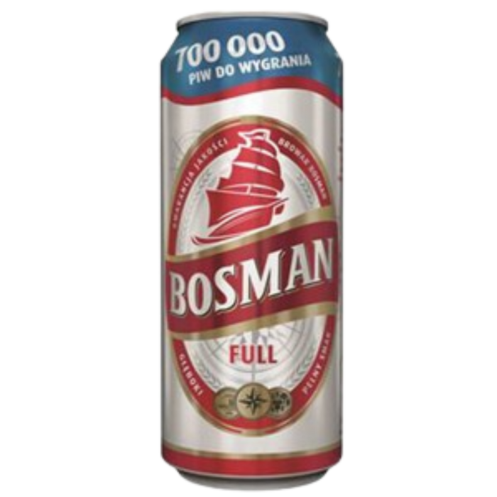 Bosman Pils 0,5l- Der tiefe Geschmack aus Polen mit 5,7% Vol.